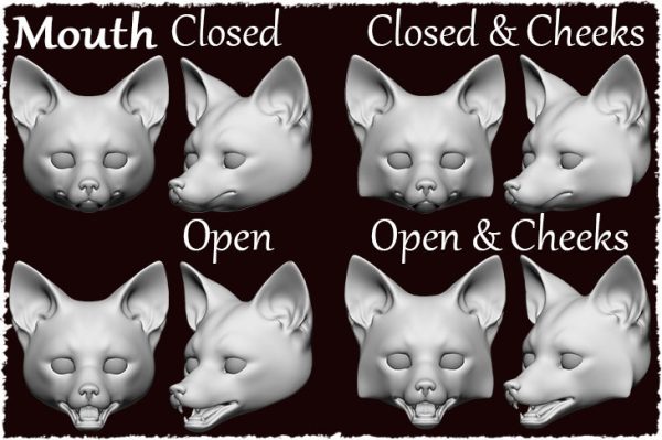 3D printed ball jointed doll adult fox BJD | Walloya Morring